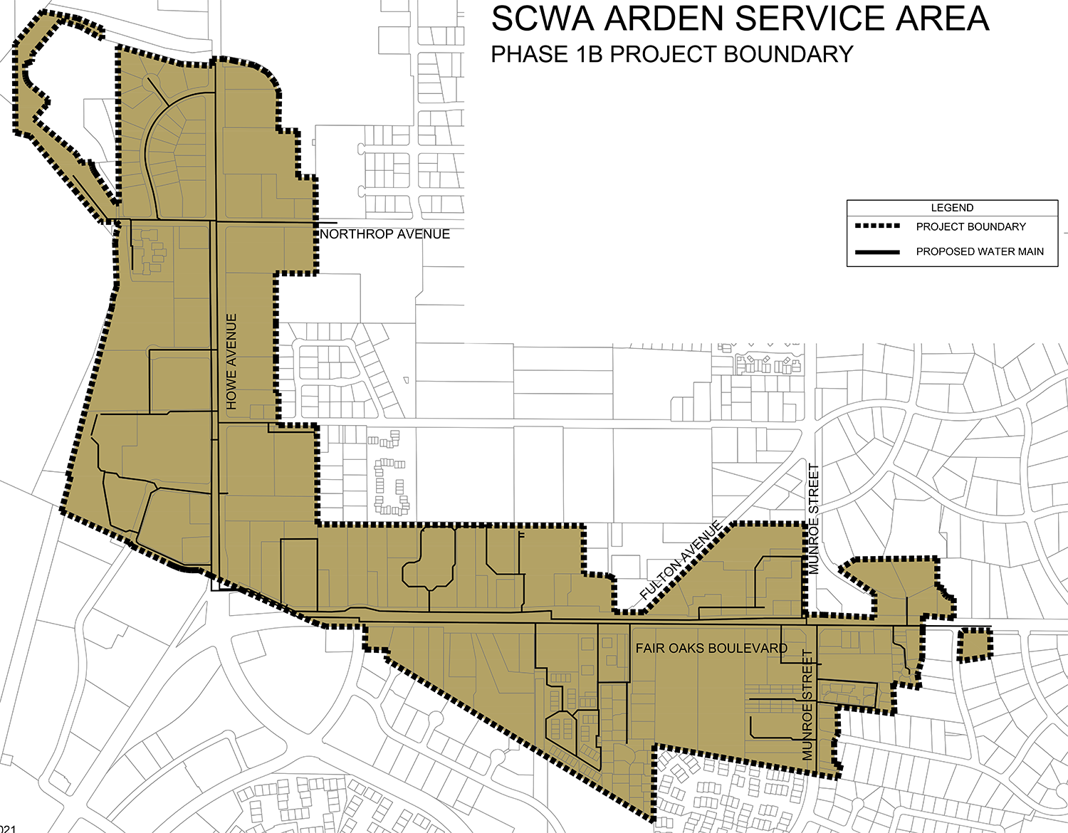 Sacramento County Water Agency - Phase 1B - Arden Service Area Pipe and ...